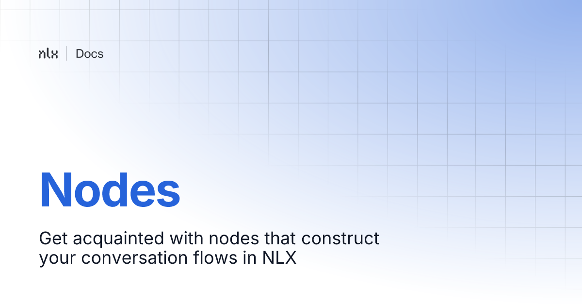 Nodes | Platform | Docs